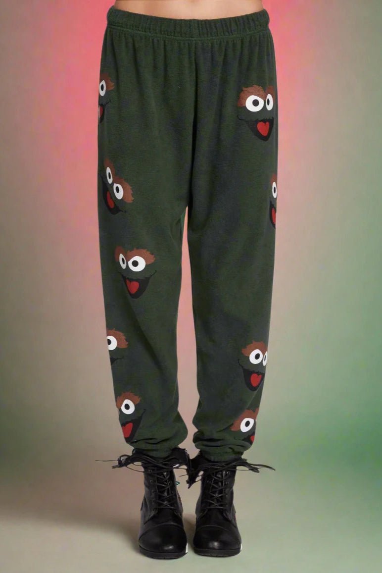 Lauren Moshi Tanzy Oscar The Grouch Joggers - Spoiled Brat – Spoiled Brat
